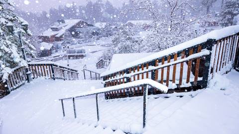 A Foot of Fresh Snow Reported on Feb. 14 at Big Bear Mountain Resort